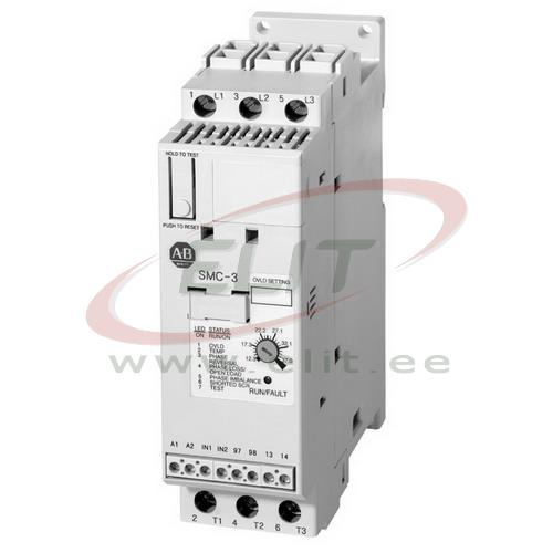 150-C9NBR Softstarter SMC-3, 4kW 9A 3x480VAC, aux. 1NO, cv 24VAC/DC ...