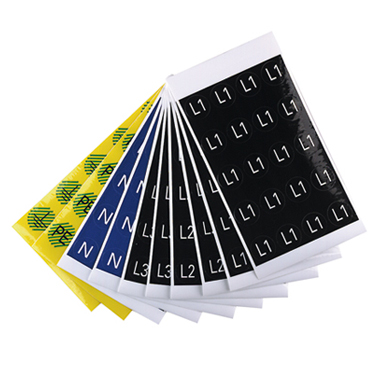 1707350001 Device Marker L1, Ø16mm, self-adhesive, -45..80°C, acrylic ...