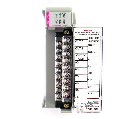 1769-HSC High Speed Counter/Encode Module CompactLogix™, 18-ch., drawn ...