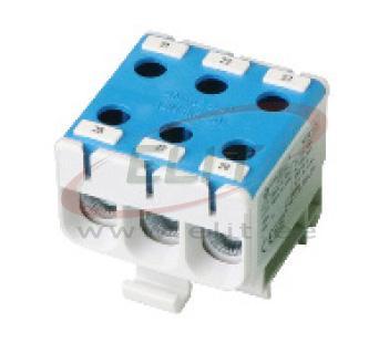 1912359 Tapping Terminal Block Al/Cu UK50/3N, 1P (6holes) 2.5-50mm² 145 ...