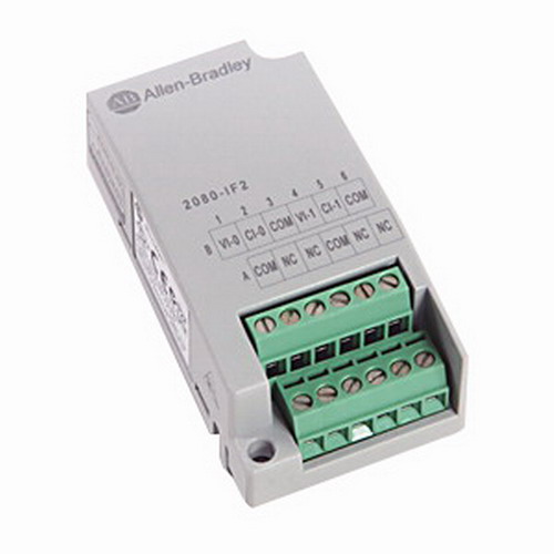 2080-IF2 Analog Input Module Micro800, 2-ch., 0..20mA, unipolar 0..10V ...