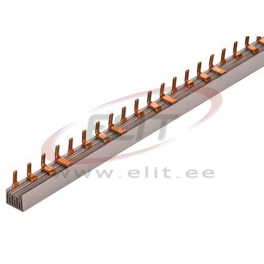 2223444 Busbar S-4L-1000/16PP, L1-N-L2-N-L3-N, 27x2/1000, 16mm² 80A ...