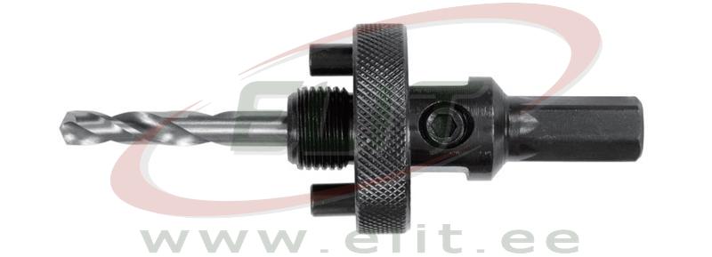 49007 Hole Saw Arbor, HEX Shank 11mm Elit GlobalStore™ - Electrical and ...
