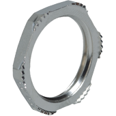 8020.85 Locknut EMC M20x1.5, cutter teeth, 24| 4mm, -60..200°C, nickel ...