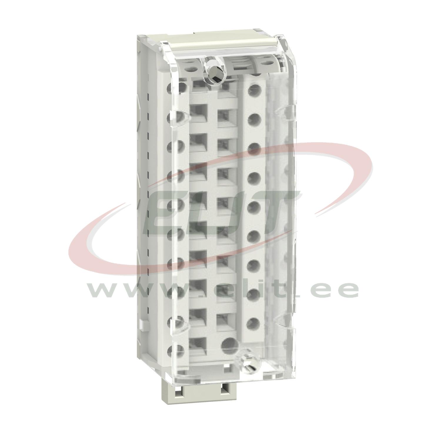 BMXFTB2000 Terminal Block Modicon X80, 20-pin removable caged, 1x 0.34 ...