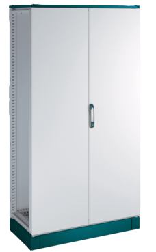 ENUX162006PR Cabinet ENUX, 1600Wx2000Hx600D, frame, blank double door ...