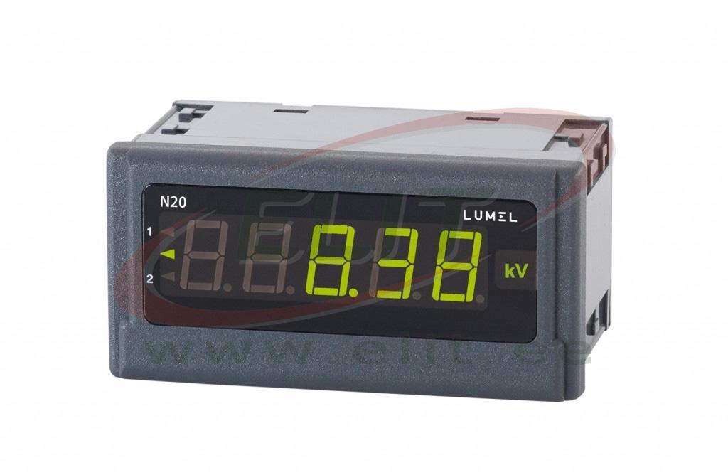 N20-1209008 Digital Panel Meter N20, input Pt100| -50..400°C, output ...