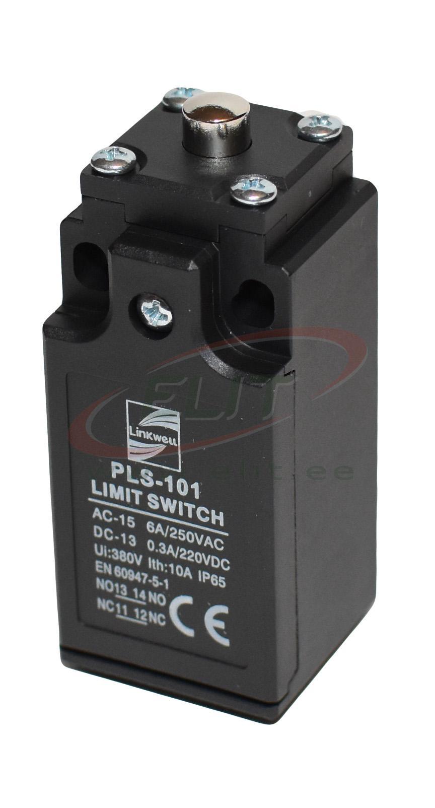 PLS-101 Limit Switch, ss plunger, 1NO, 1NC 5A 250VAC/ 30VDC, -10..70°C ...