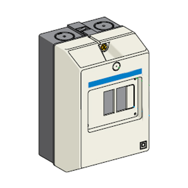 SGV2-MC02 Enclosure for GV2-MC, SGV2-ME, UV, IP65 Elit GlobalStore ...