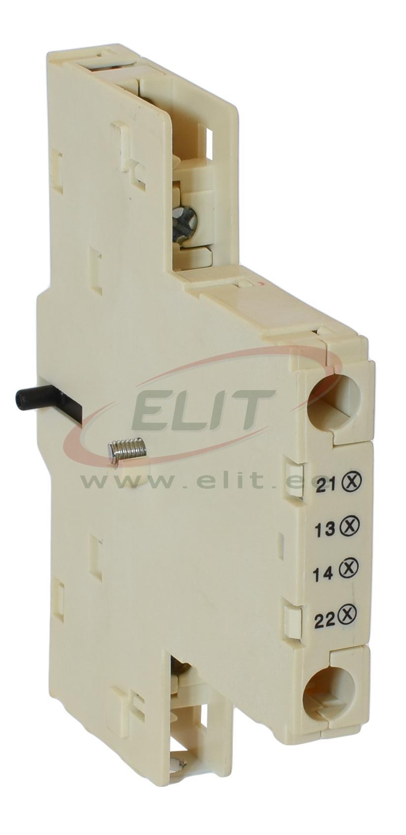 SGV3-A11 Auxiliary Contact GV3, 1NO, 1NC, 6A, side mount, SGV3-ME Elit ...